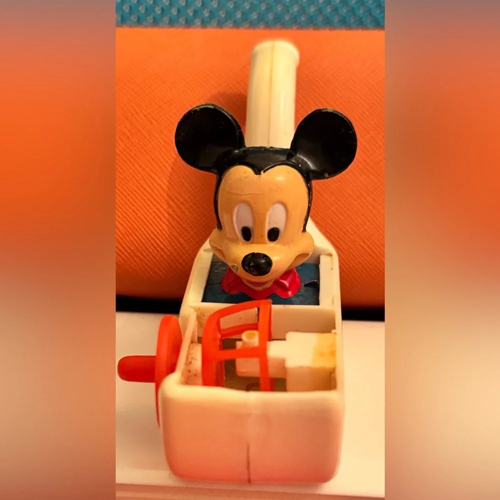 Disney | Other | Vintage Tootsietoy Mickey Mouse Paddle Boat Walt ...